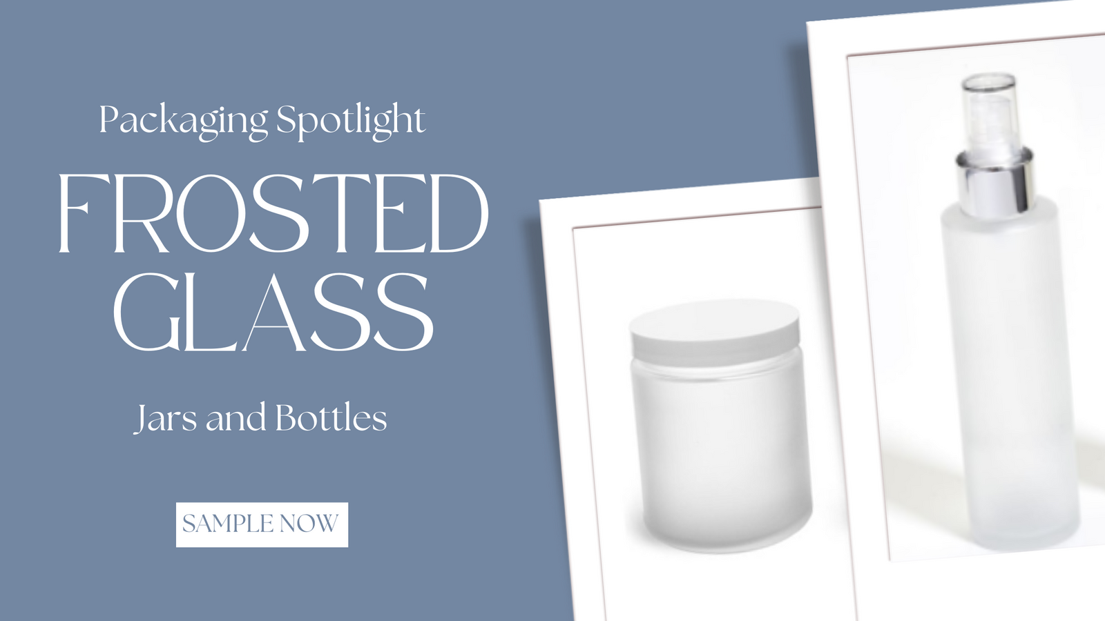 PACKAGING SPOTLIGHT – Frosted Glass Cosmetic Containers – Pravada ...