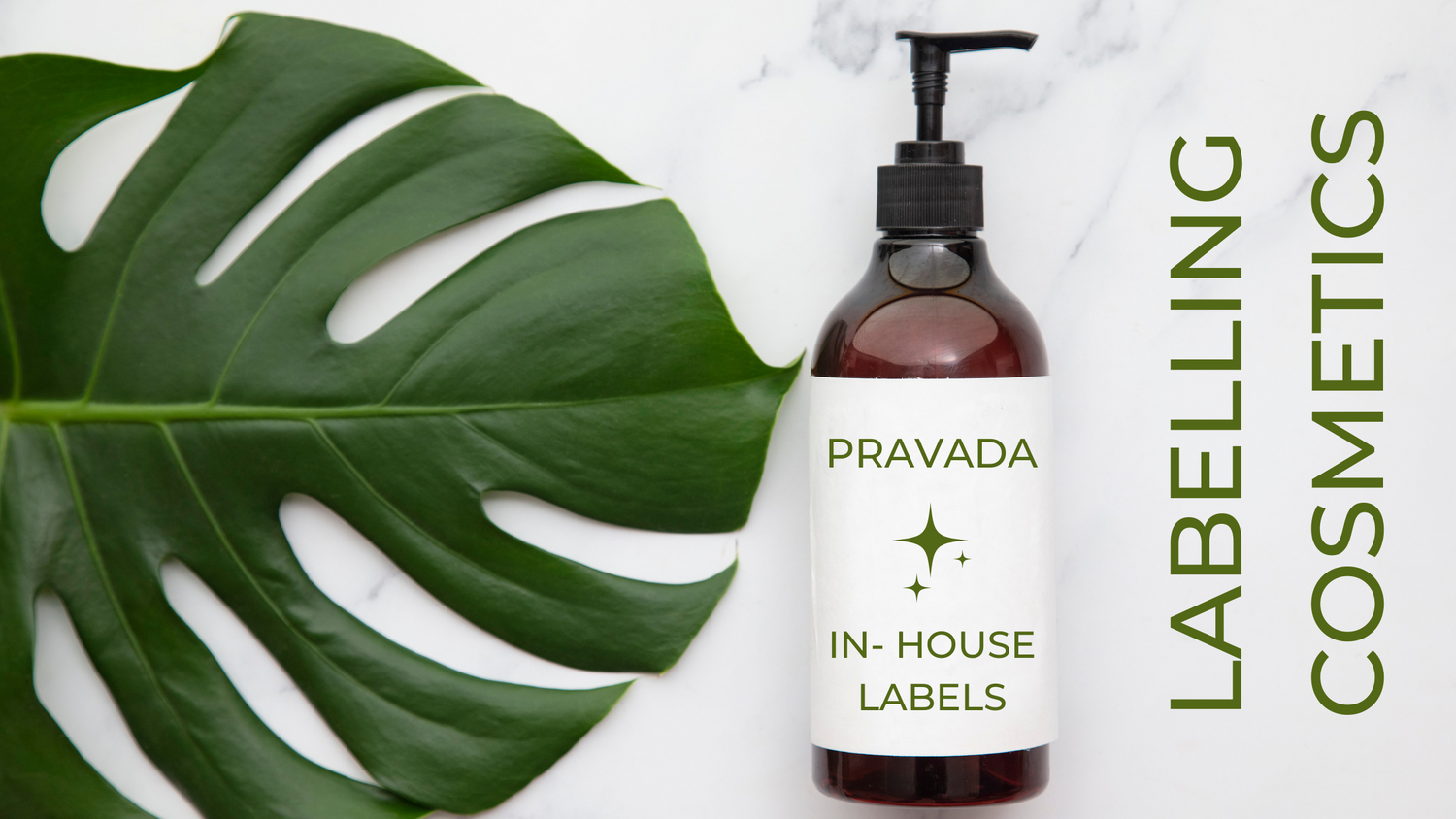 Labelling Cosmetics: Pravada In-House Labels – Pravada Private Label