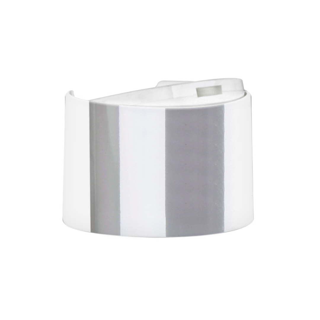 Large Shiny Silver Metallic Disc Cap - Samples – Pravada Private Label